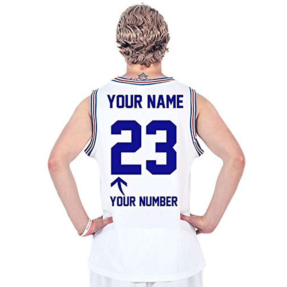 FREEZE Custom Basketball Jersey Halloween Costume Add your Name and Number