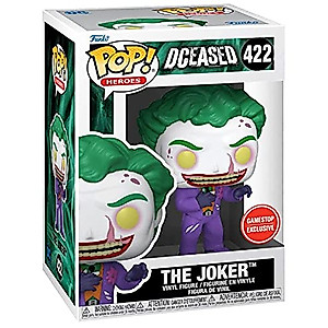 Funko pop Dceased Joker (Non-Bloody) 422 Vinyl Figure GameStop Exclusive