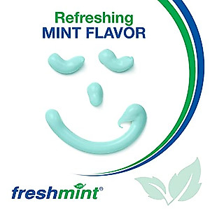 Freshmint® 36 Tubes of 0.85 oz. Premium Anticavity Fluoride Toothpaste with Safety Seal (ADA Accepted)