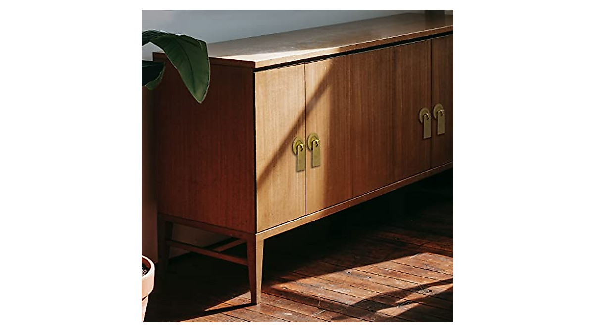 Hardware Philosophy 2" Brass Leaf Pulls - Set of 2