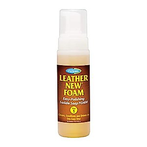 Farnam Leather New Saddle Soap Foam, 7 Ounce