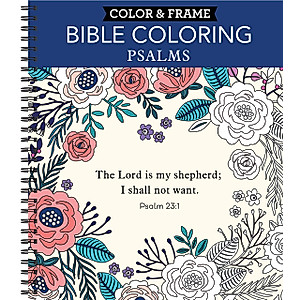 Color & Frame - Bible Coloring: Psalms (Adult Coloring Book)