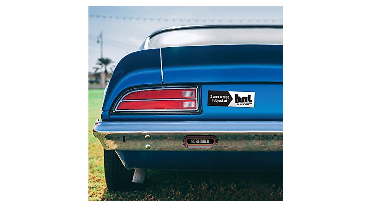 Stranger Things Bumper Magnet - Test Subject HNL