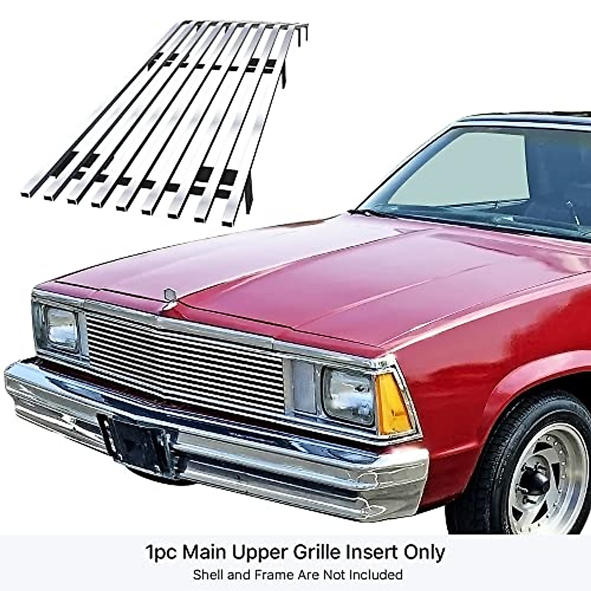 APS Compatible with 1982-1987 Chevy EL Camino 82-83 Malibu Billet Grille Insert C85247A