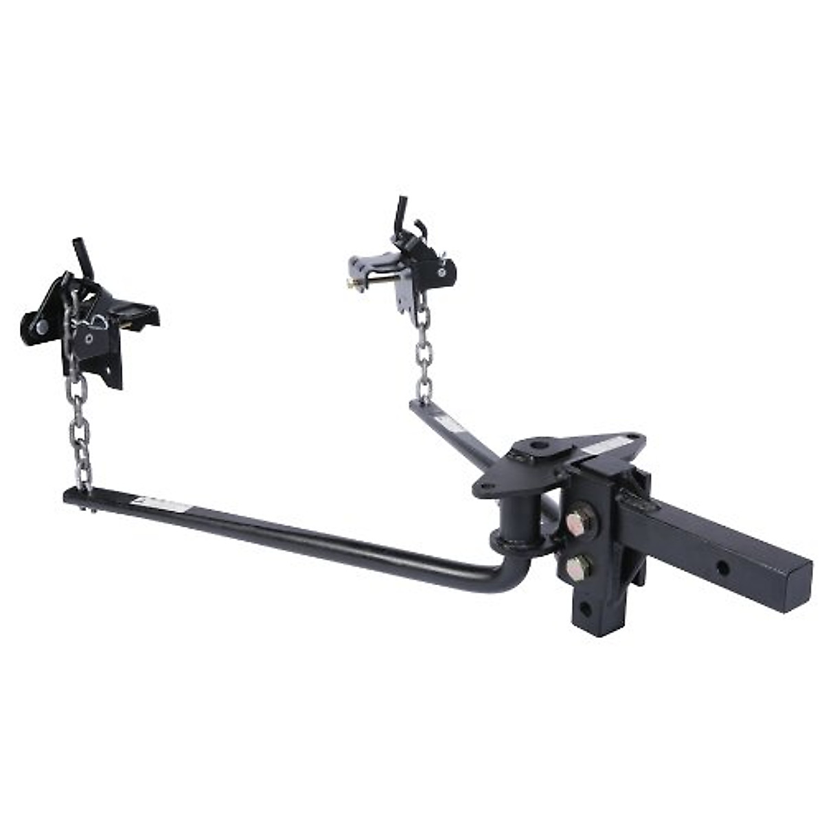 Husky 31425 Round Bar Weight Distribution Hitch with Shank Assembly - (1001 lb. to 1400 lb. Tongue Weight Capacity)