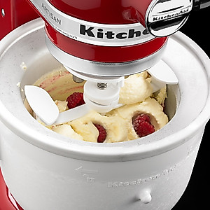 KitchenAid KAICA Ice Cream Maker Attachment (Renewed)