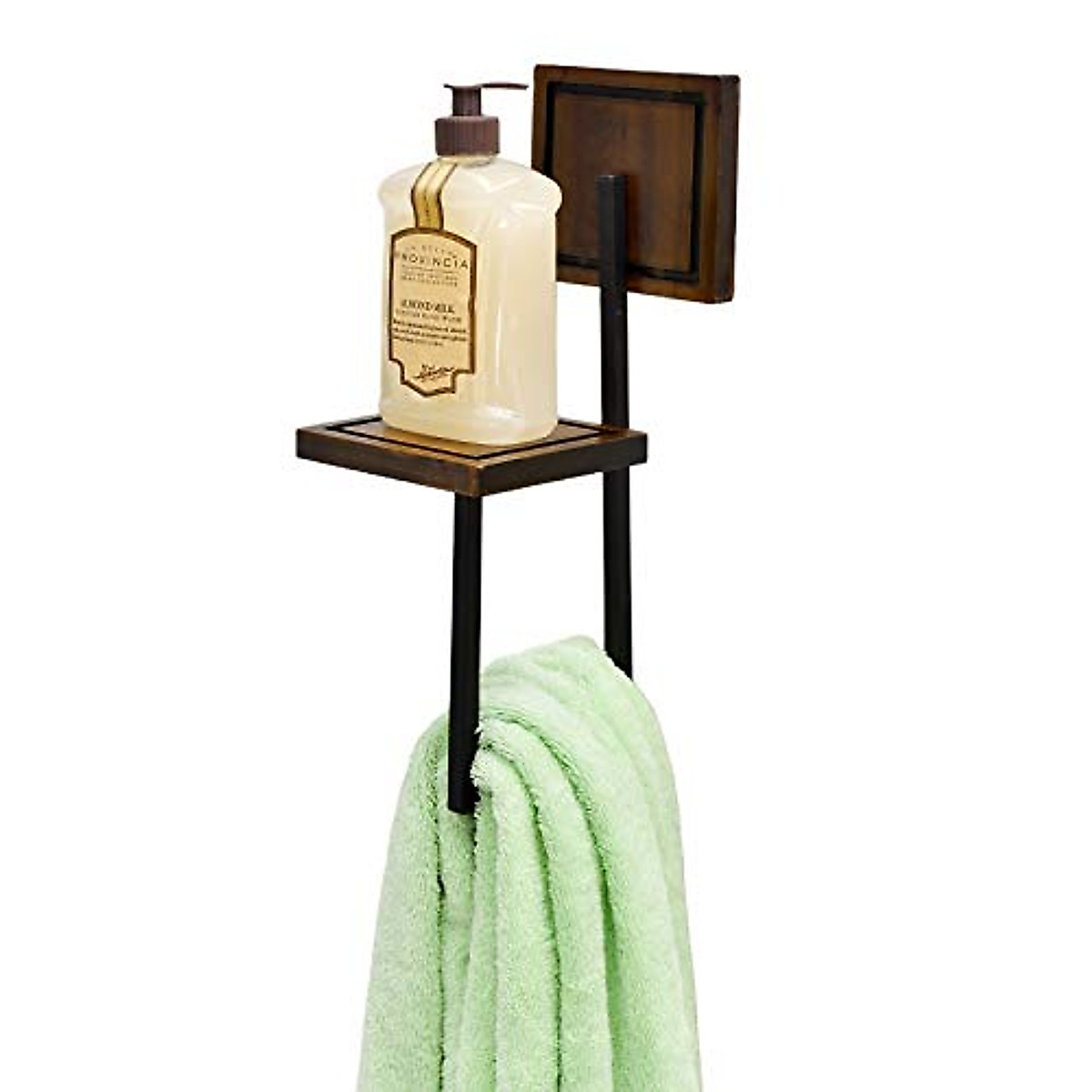 WELLAND Floating Shelf for Wall Rustic Wood Wall Shelves Hanging Planter Flower Pot Holder Sconce/Candle Holder Set of 3