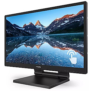 PHILIPS 242B9T 24" Touch Screen Monitor, Full HD IPS, 10-Point capacitive Touch, USB 3.1 hub, Speakers, IP54 dust and Water Resistant, Win10/Android Compatible, 4Yr Advance Replacement Warranty