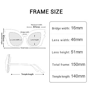 Slocyclub Jeweled Sunglasses, Funky Butterfly Shaped Sunglasses, Oversized Rhinestone Sunglasses for Women with UV400 Protection