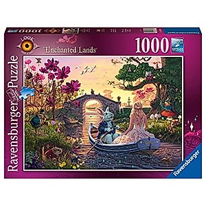 Ravensburger Enchanted Lands Jigsaw Puzzle - 1000-Piece | Unique Softclick Technology | Vibrant, Glare-Free Pieces | FSC Certified | Ideal for Ages 14 and Up