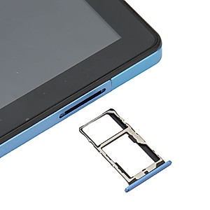 Tablet Computer, US Plug 100-240V 10.1 Inch Tablet 2 in 1 Dual Camera 12GB RAM 256GB ROM for Entertainment for Android 11.0 (Blue)