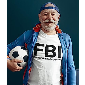 South Horizon Federal Boobie Inspector T-Shirt (#1040)~Black~Adult XL