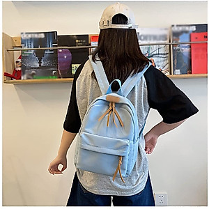 DINGZZ Fashion Mini Backpack Women Bag Multi-Function Small Book Bags Ladies Travle School Backpacks (Color : D, Size : 23 * 11 * 29CM)
