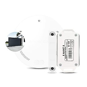 ismartgate Mini Smart Gate Opener Remote, APP Control, Compatible with Amazon Alexa, Google Assistant, IFTTT, Compatible with All Gate Openers. Wireless Sensor Included.
