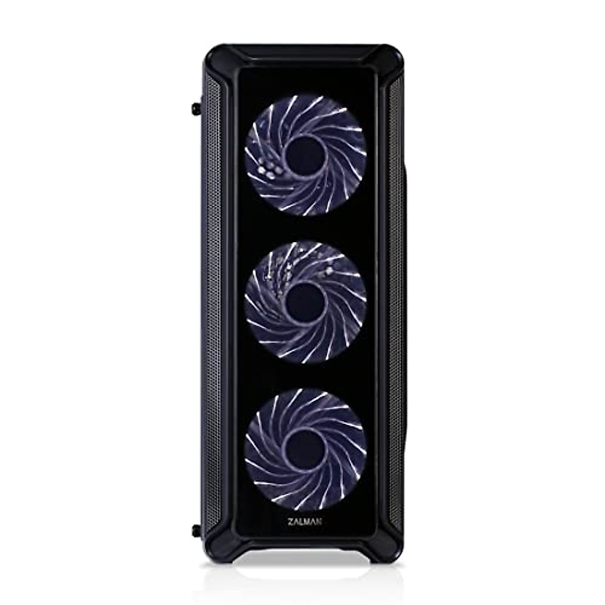 Zalman i3 Edge ATX Mid Tower Computer Case Gaming PC Case, Includes 4X 120mm White LED Fans, Acrylic Side Window, High Airflow Mesh Panel, USB 3.0,Black