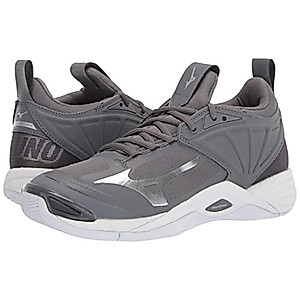 Mizuno Women's Wave Momentum 2 | Women's Indoor Volleyball Shoe | Grey | US Women's 8