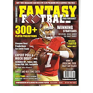 FANTASY PRO FORECAST FOOTBALL, 2013 (300 + PLAYER PROJECTIONS * #1 RATED CHEAT
