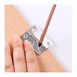 Hinges 20pcs Hinges, Door Hinges, Stainless Steel Butt Hinges, Ball Bearing Hinges, Cabinet Hinges, Suitable for Interior Doors.