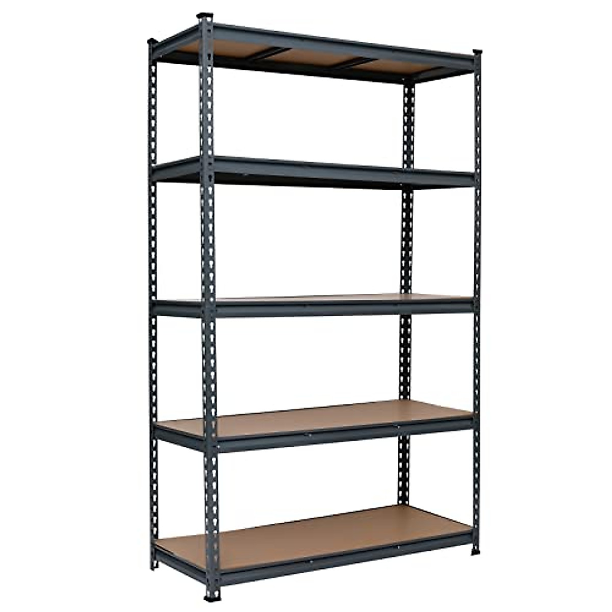 Karl home Garage Shelving Heavy Duty, 5-Tier Large Size Adjustable Metal Shelving Unit Rack Organization for Garage Pantry Basement, 2000lbs,43.3" L x 17.7" W x 70.9" H, Gray
