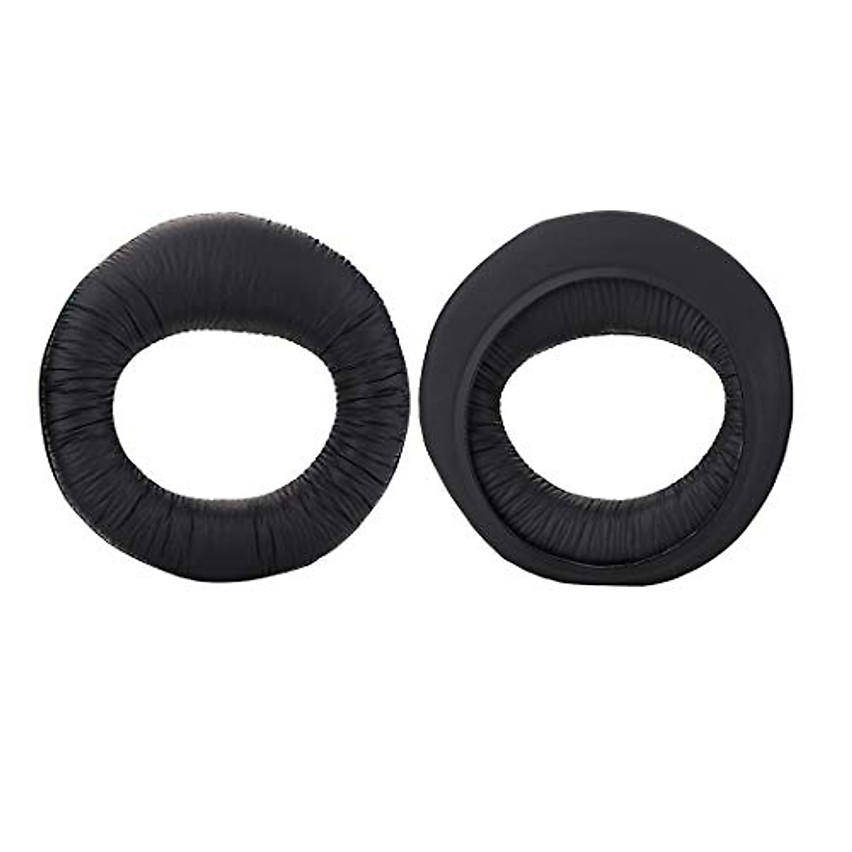 VEKEFF Replacement Ear Pads Earpad for Sony MDR-RF4000, RF5000, RF6000, RF6500, RF7000, RF7100, MDR-DS6000, DS6500, DS7000, DS7100 Headphones (Black-PU)