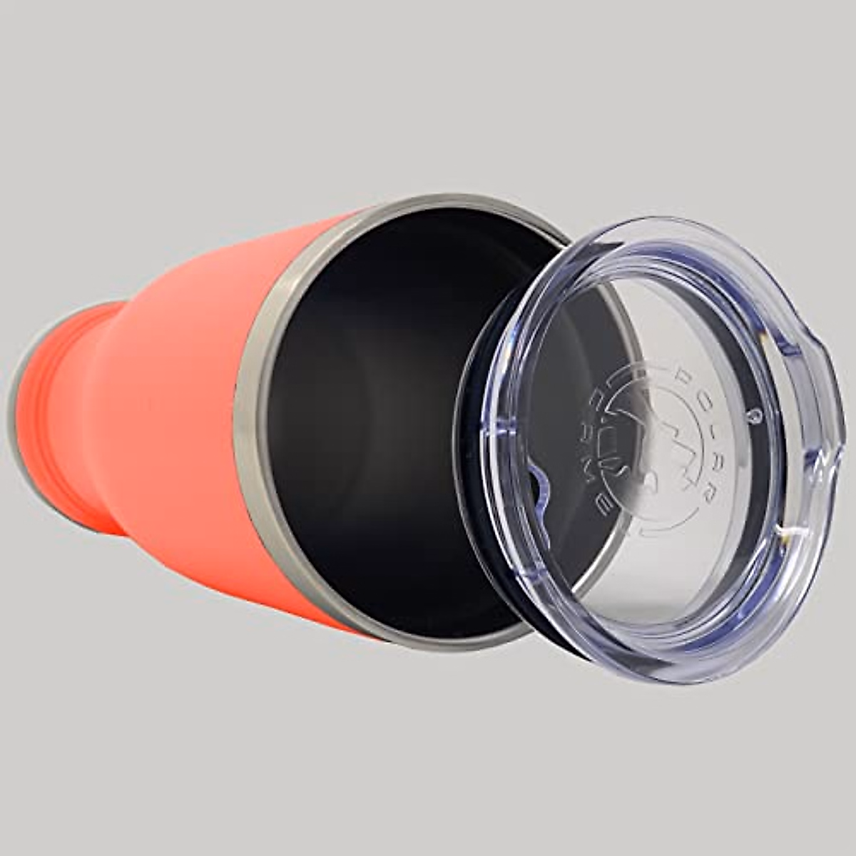 LaserGram 20oz Vacuum Insulated Pilsner Mug, NP Nurse Practitioner, Personalized Engraving Included (Coral)