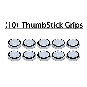 5 Pairs 10 Pcs Silicone Cap Joystick Thumb Grip Protect Cover for Ps3 Ps4 Ps5 Xbox 360 Xbox One Xbox Series X Wii U NSwitch Pro Controllers Game Controllers