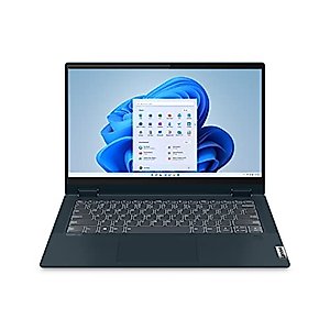 Lenovo IdeaPad Flex 5-2023 - Touchscreen 2-in-1 Laptop - Windows 11 Home - 14" FHD Display - 16GB Memory - 512GB Storage - AMD Ryzen 5 5500U - Abyss Blue