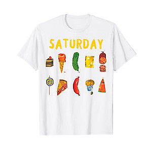 Hungry Caterpillars Saturday Funny Fruit Lover Always Hungry T-Shirt