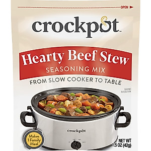 Crock-Pot Hearty Beef Stew Seasoning Mix, 1.5 Ounce (Pack of 12)