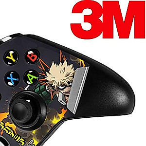 Skinit Decal Gaming Skin Compatible with Xbox One S Controller - Officially Licensed Funimation Katsuki Bakugo Design