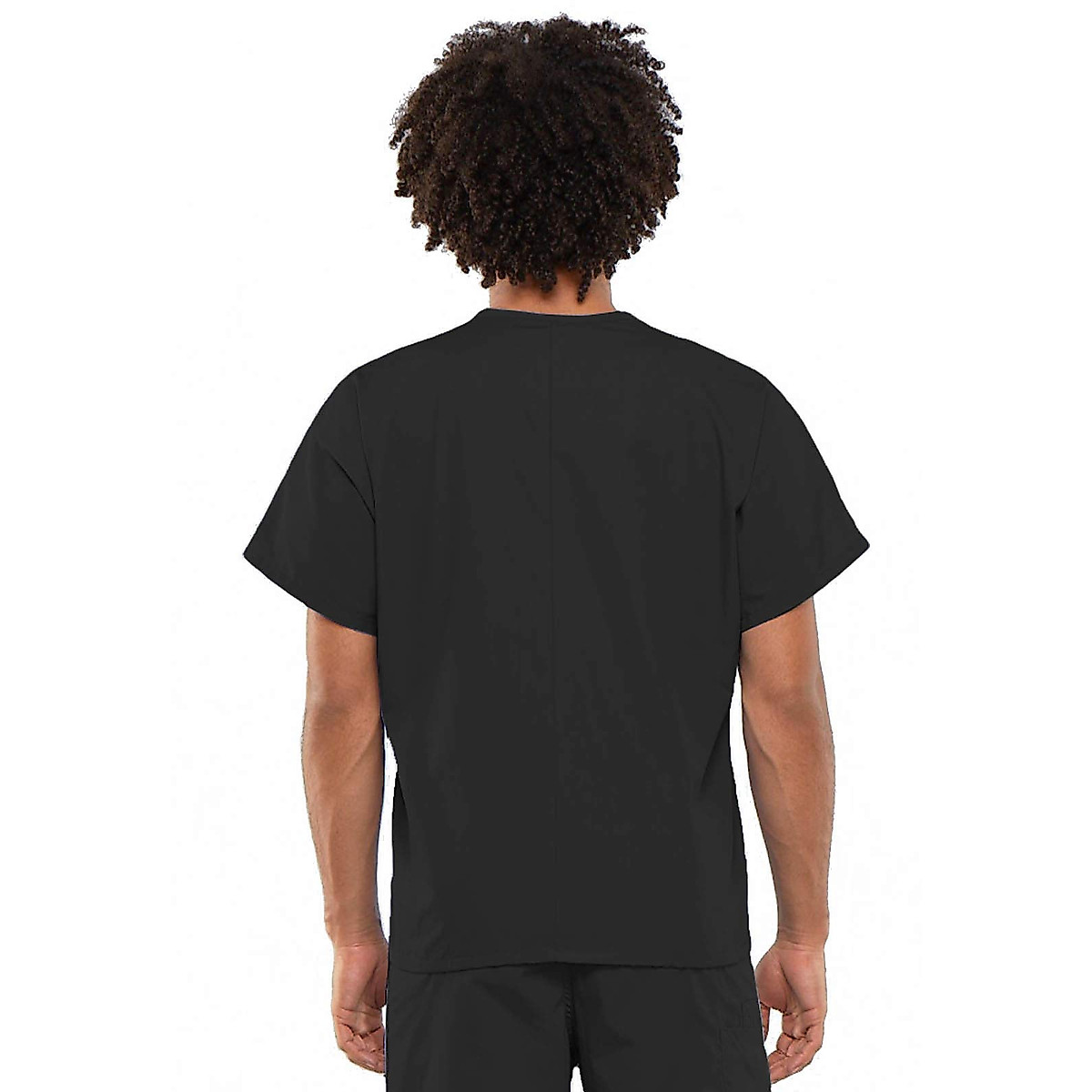 Cherokee Originals Unisex V-Neck Scrubs Shirt, Black, Large