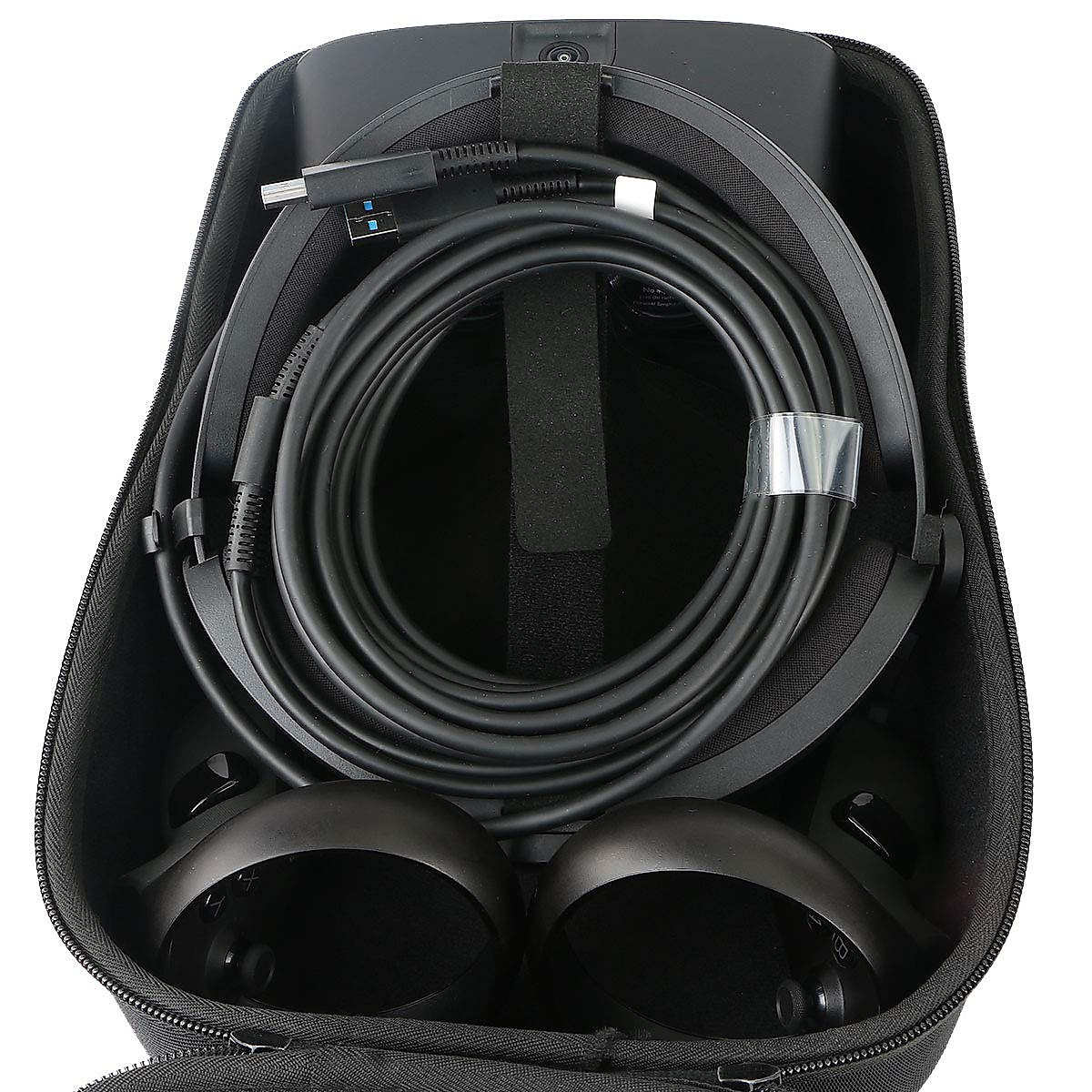 khanka Hard Travel Case Replacement for Oculus Rift S PC-Powered VR Gaming Headset