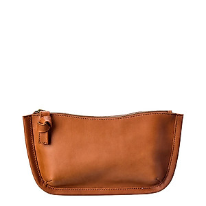 Madewell The Sydney Clutch Bag Burnished Caramel One Size