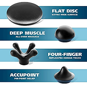 Wahl Deep Tissue Long Handle Percussion Massager - Handheld Therapy with Variable Intensity to Relieve Pain in The Back, Neck, Shoulders, Muscles, & Legs for Arthritis - Model 4290-300