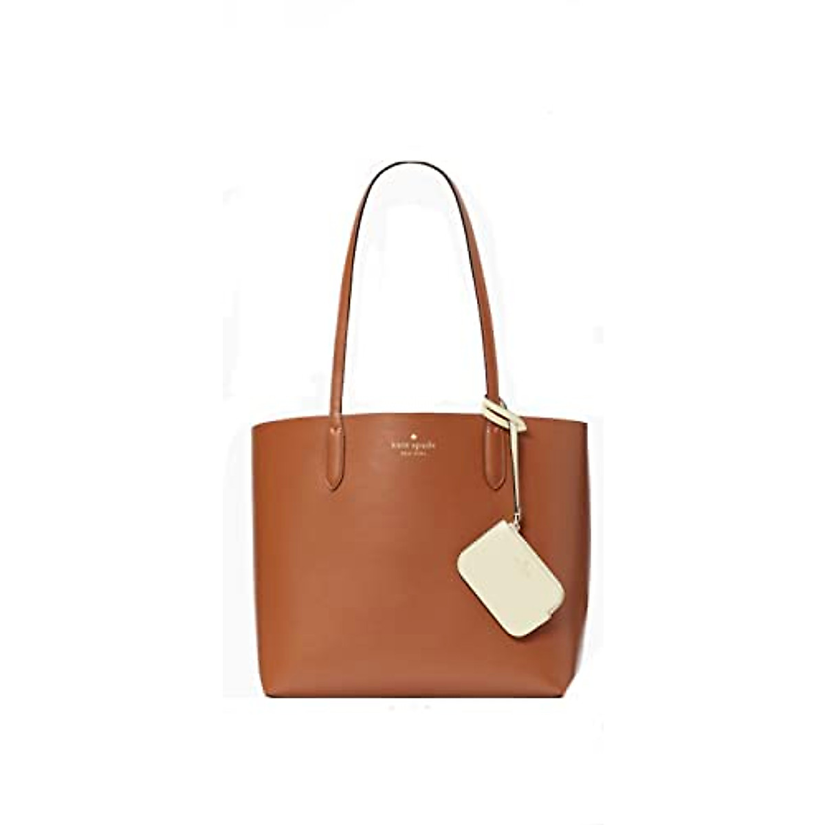 Kate Spade Ava Leather Reversible Tote (Warm ginger)