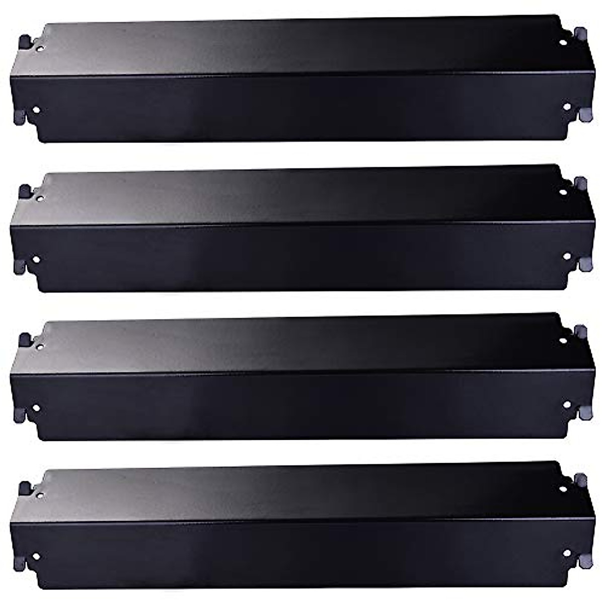 Votenli P9332A (4-Pack) 16" Porcelain Steel Heat Plate Replacement for Charboil 463225312, 463225315, 463244011, 463257010, 466244011, 466244012, 463224912, 463231711, 463247209, 463247310, 463247512