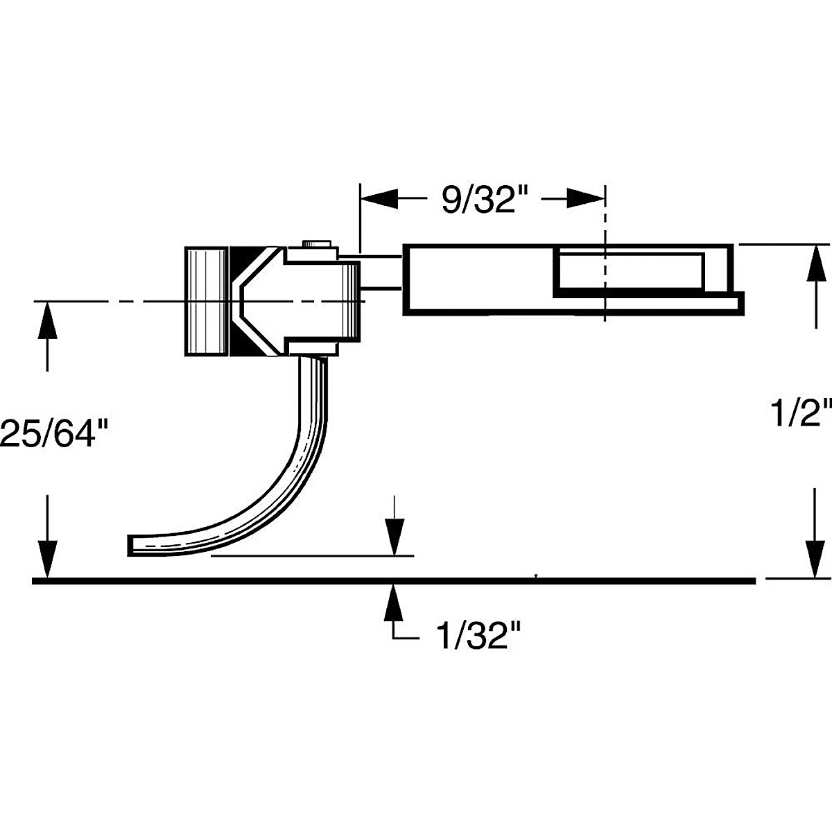 HO Multi-Purpose Coupler, 9/32" Overset (2pr)