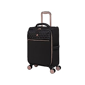it luggage Divinity II 22" Softside Carry-On 8 Wheel Spinner, Black