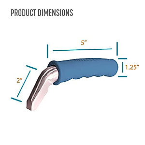 Able Life Auto Cane, Portable Vehicle Support Handle for Easy Sit to Stand Assistance, Car Assist Grab Bar Handle, Daily Mobility Assistive Device for Adults, Seniors, and Elderly, Blue