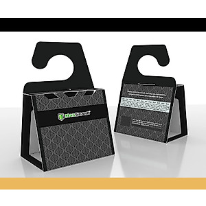 MaxGuard Clothes Moth Traps (12+2 Free Traps) Extra Strength Pheromones | Non-Toxic Sticky Glue Trap for Closets and Carpet Moths | No Mothballs | Lure, Trap and Kill Case-Bearing Webbing Moths |