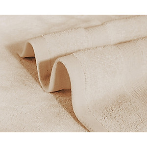 Bennett & Shea Home 8-Piece Luxury Bath Towel Set, Odor Resistant, Premium Towels for Bathroom, Highly Absorbent and Quick Dry Bath Towels, Extra Soft Towel Set, Gardenia