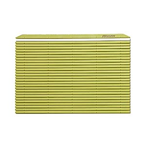 Hasegawa 10 x 6.5 Inch Plastic Green Makisu/Sushi Rolling Mat