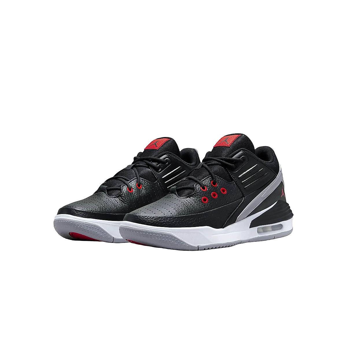 Jordan Max Aura 5 (Black/White/Grey, us_Footwear_Size_System, Adult, Men, Numeric, Medium, Numeric_8)
