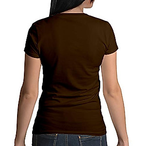 Dressdown I'd Rather Be Drinking Cider - Womens Crewneck T-Shirt - Dark Chocolate - XXL