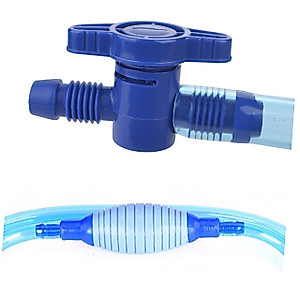 balacoo Fish Aquarium Gravel Fish Tank Cleaner Drain Cleaner Pump Aquarium Gravel Sand Cleaner Fish Tank Cleaner Washer Siphon Suite Water Changer Siphon Pump