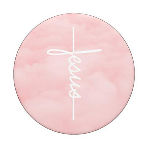 Jesus - Christian Gifts For Women And Girls PopSockets Grip and Stand for Phones and Tablets