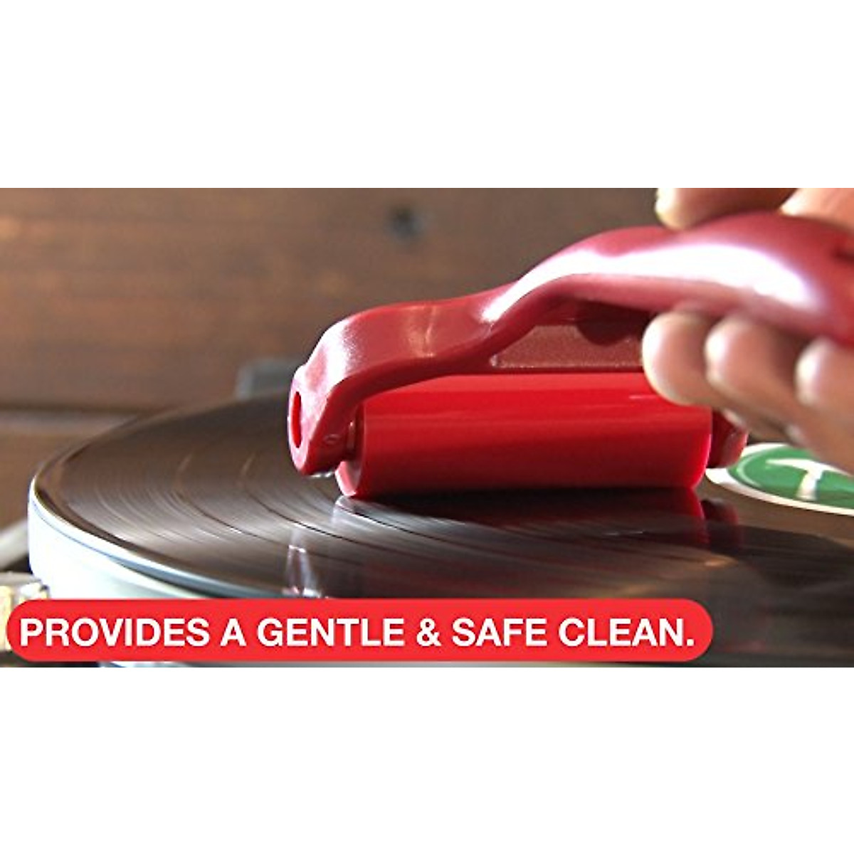 Record Roller - Vinyl Record Cleaner - Reusable Record Cleaner - Liquid Free | Record Rescue