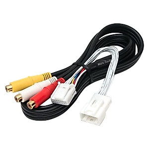 Beat-Sonic AVC38 Audio Video RCA Input Cable Harness