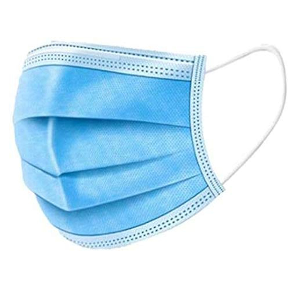 50 PACK Face Mask 3 ply Disposable Protection Masks Mouth Cover. High Permeability Breathpure, No Odor and Winters Comfortable, for Adults Man and Womens, Ships from USA