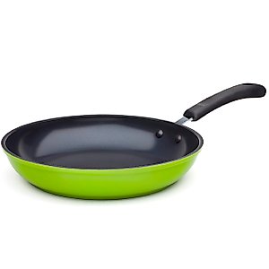 10" Green Ceramic Frying Pan by Ozeri – 100% PTFE, PFAS, APEO, GenX, NMP and NEP-Free German-Made Coating